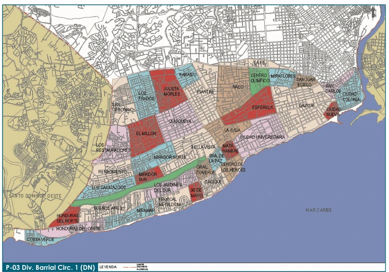 Neighborhoods of Santo Domingo | DR Local Wiki | Fandom