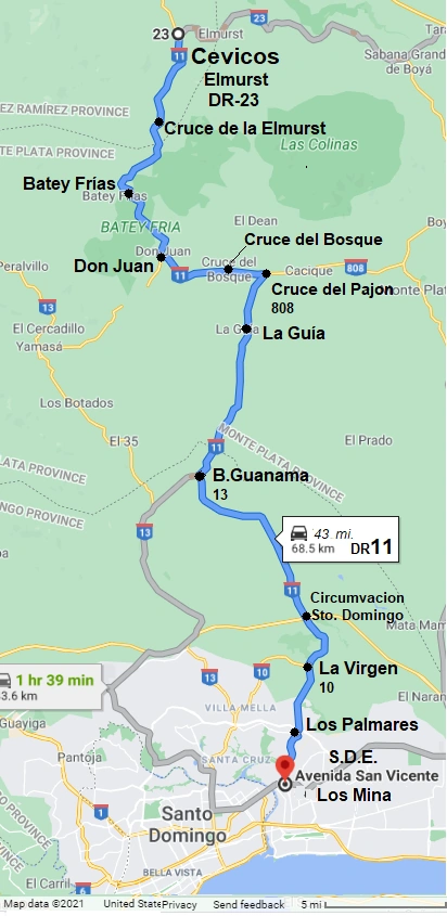 DR Route 11 | DR Local Wiki | Fandom