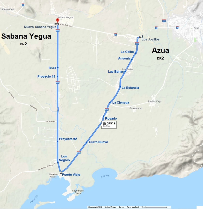 DR Route 519 | DR Local Wiki | Fandom