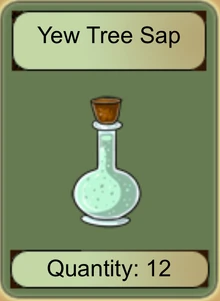 Yew Tree Sap | Draconis Theory Wiki | Fandom