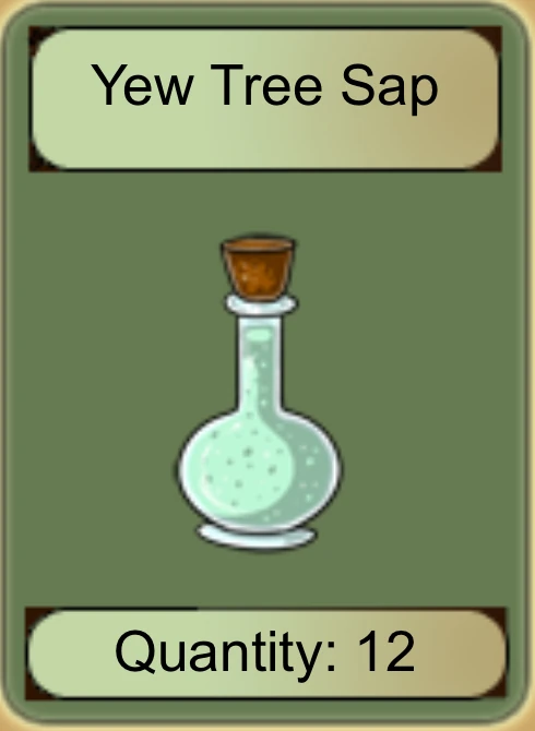 Yew Tree Sap | Draconis Theory Wiki | Fandom