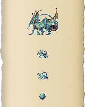 Spotted Teal Drake | Dragon Cave Wiki | Fandom