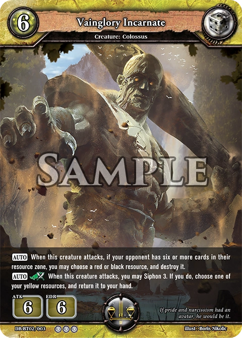 Vainglory Incarnate | Dragoborne Wiki | Fandom