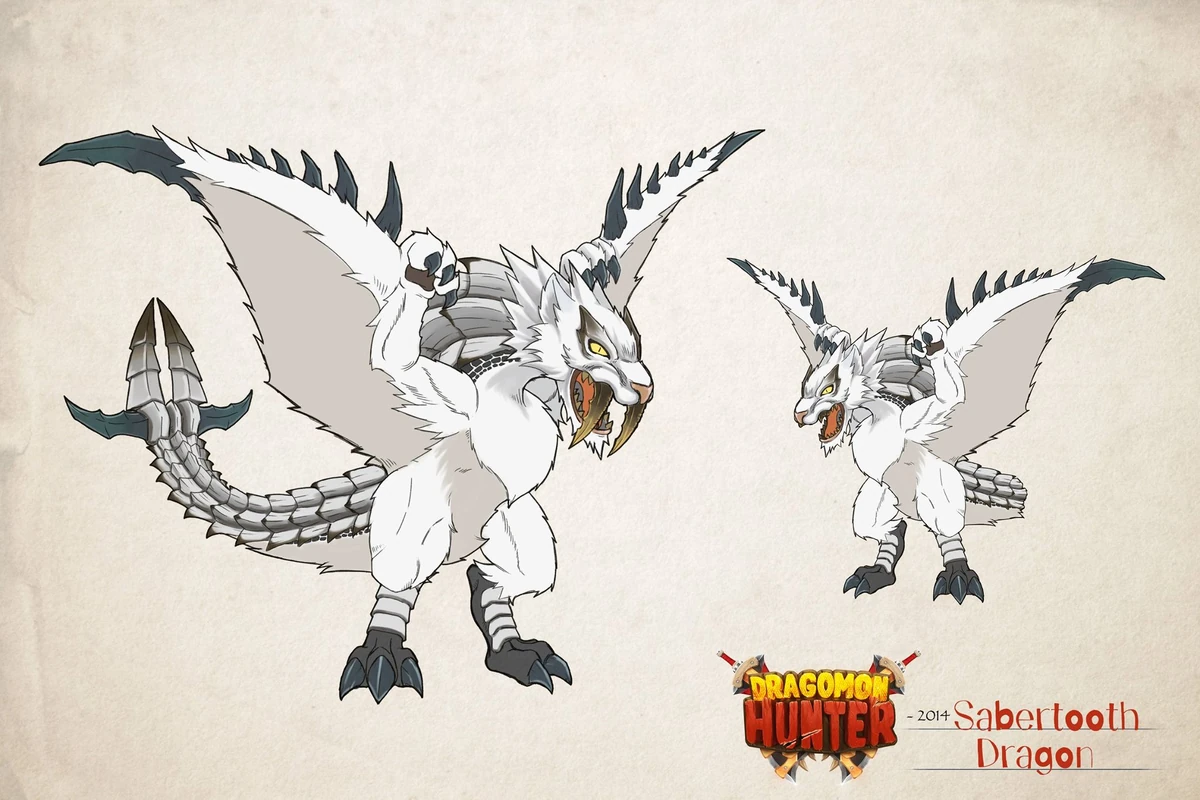 Sabertooth Dragon | Dragomon Hunter Wiki | Fandom