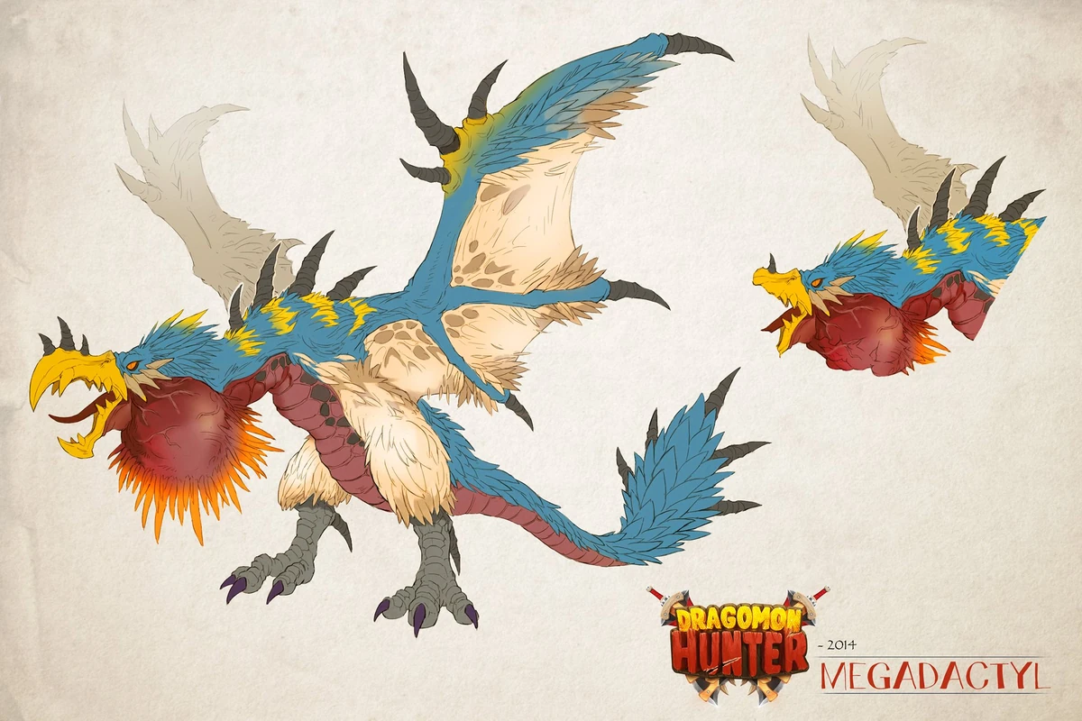 Megadactyl Pteros | Dragomon Hunter Wiki | Fandom