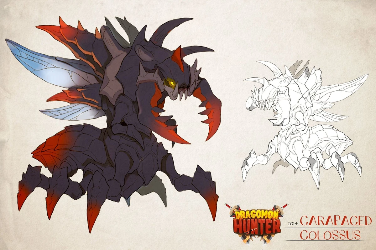 Carapaced Colossus Mandible | Dragomon Hunter Wiki | Fandom