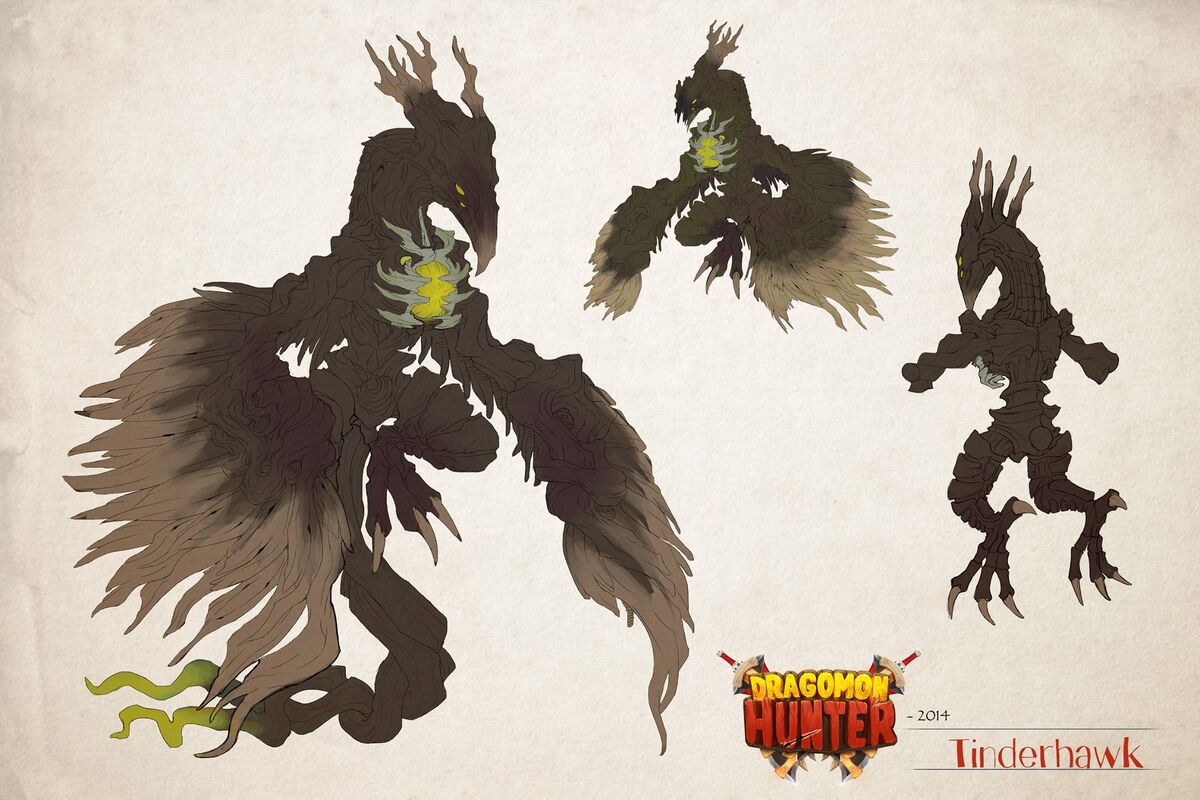 Tinderhawk Dragomon Hunter Wiki Fandom