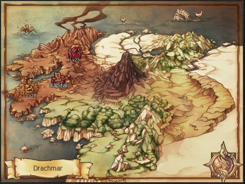 Map | Dragomon Hunter Wiki | Fandom