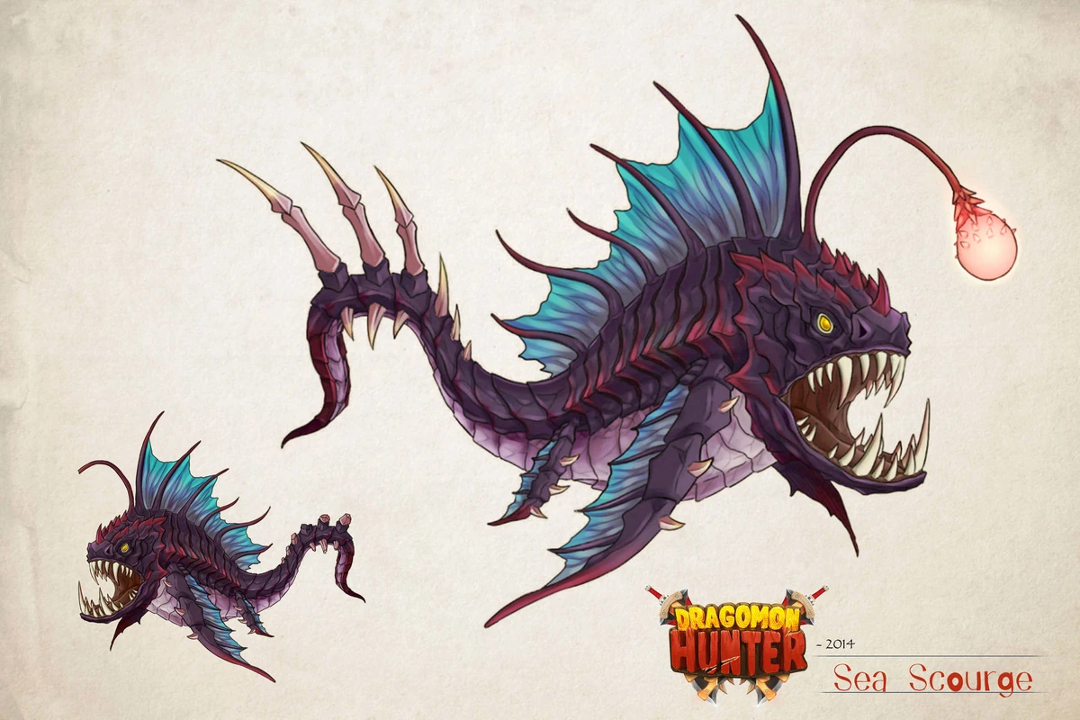 Sea Scourge | Dragomon Hunter Wiki | Fandom