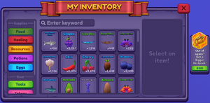 Inventory | Dragon Adventures Wiki | Fandom