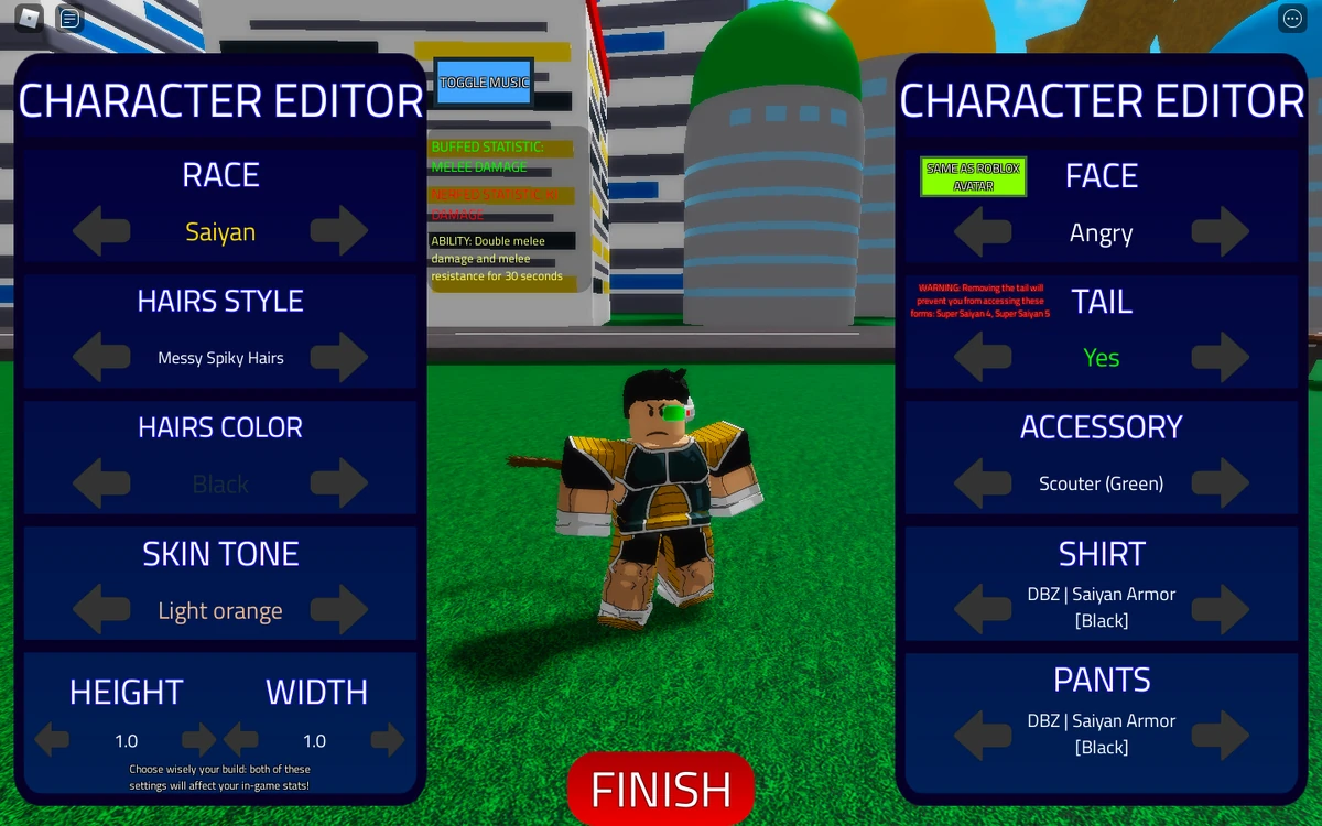 Character | Dragon Ball Final Hope Wiki | Fandom