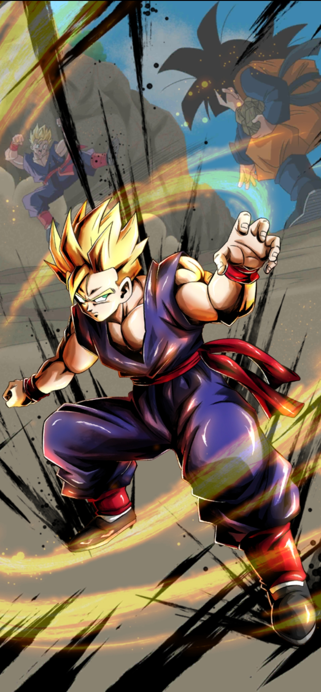 Super Saiyan Gohan (Teen) (SP) (GRN) | Dragon Ball Legends Wiki | Fandom