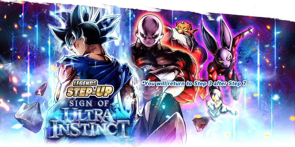 LEGENDS STEP-UP SIGN OF ULTRA INSTINCT | Dragon Ball Legends Wiki | Fandom