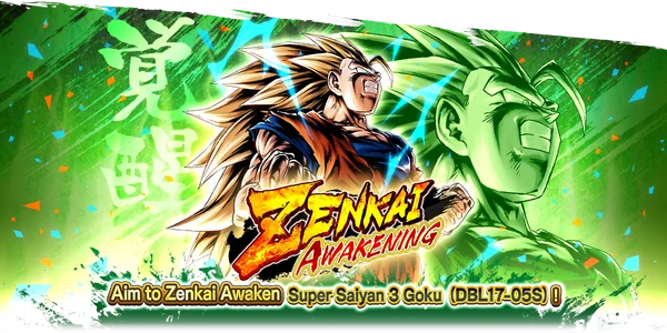 ZENKAI AWAKENING - Super Saiyan Goku 3 (DBL01-04S) | Dragon Ball ...