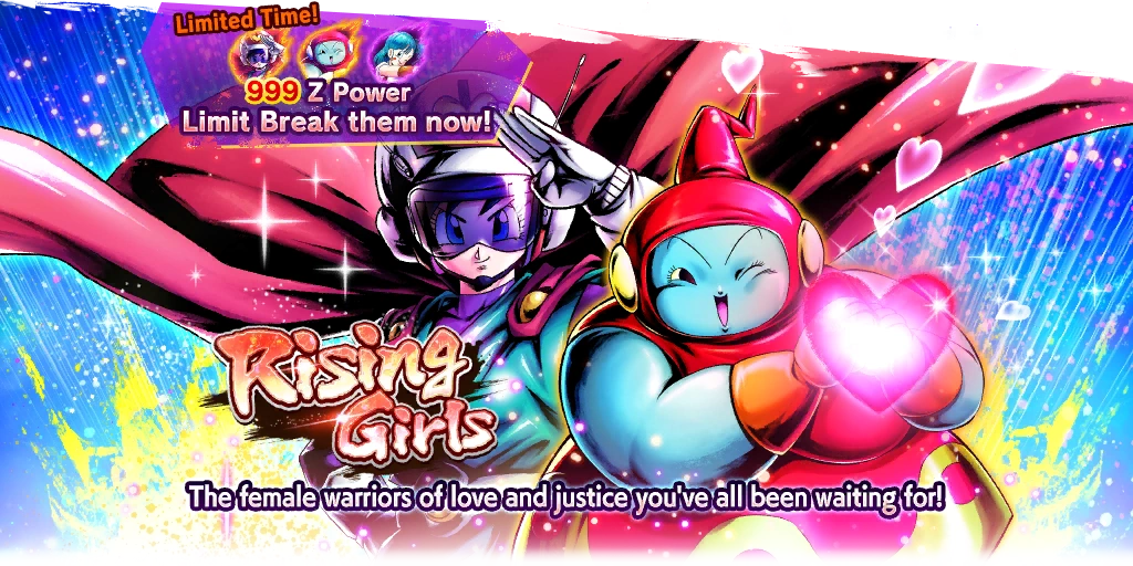 Rising Girls Vol.2 | Dragon Ball Legends Wiki | Fandom