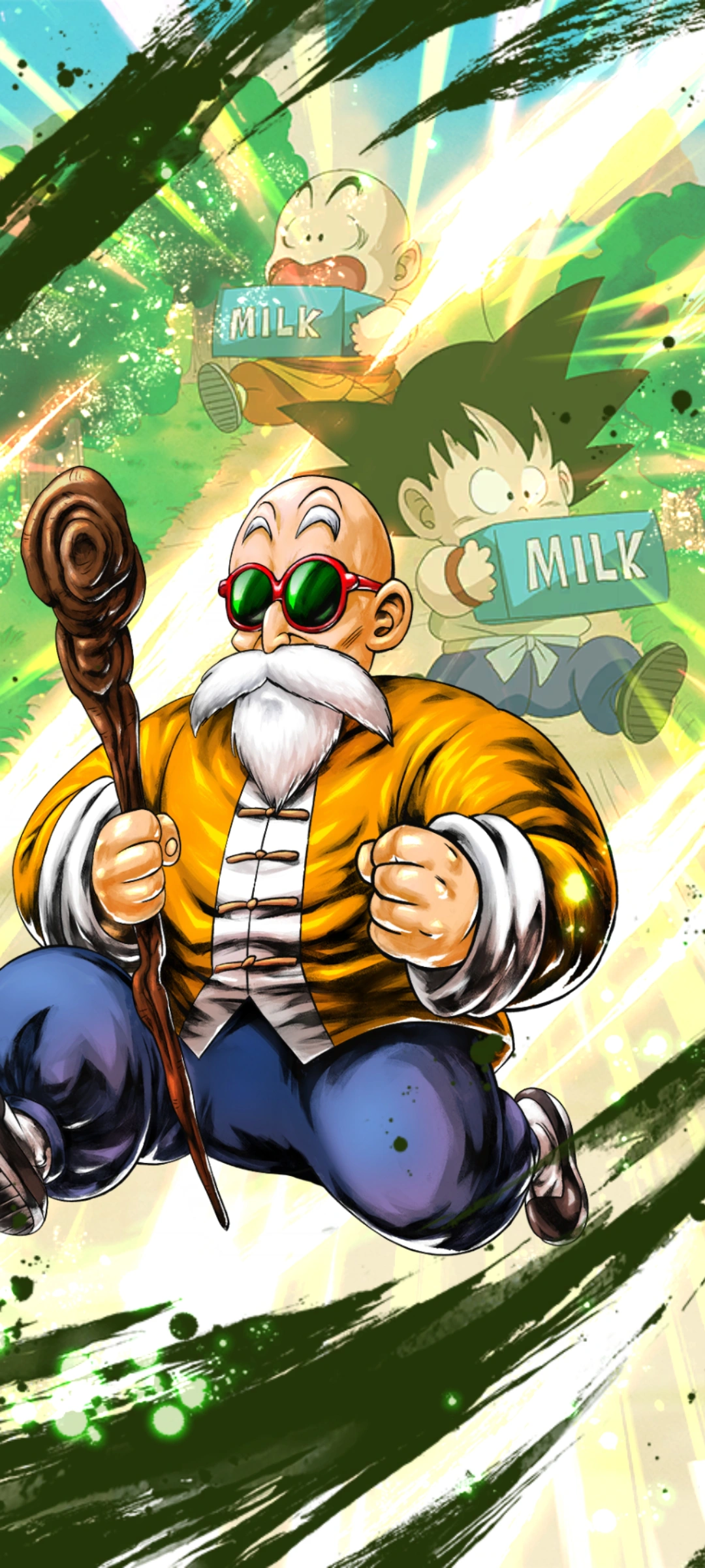 Master Roshi (EX) (BLU) | Dragon Ball Legends Wiki | Fandom