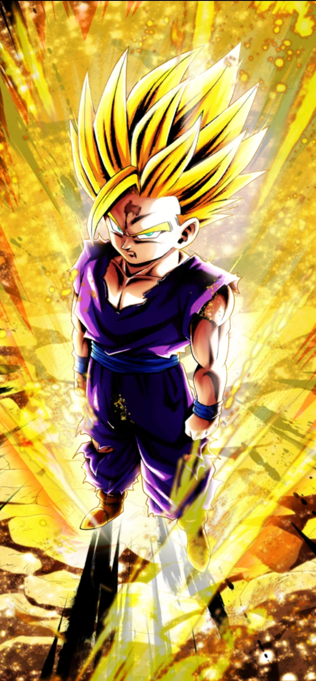 Super Saiyan 2 Gohan (Youth) (SP) (PUR) | Dragon Ball Legends Wiki | Fandom