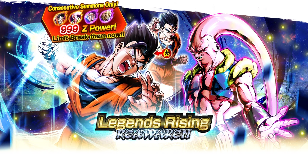 LEGENDS RISING REAWAKEN | Dragon Ball Legends Wiki | Fandom