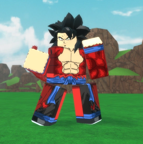 Son Goku (Super Saiyan 4) | Dragon Ball Rage Rebirth 2 Wiki | Fandom