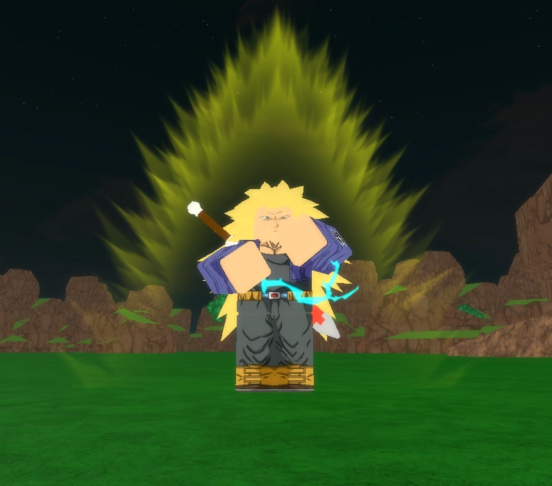 Mirai Trunks (Super Saiyan 3) | Dragon Ball Rage Rebirth 2 Wiki | Fandom