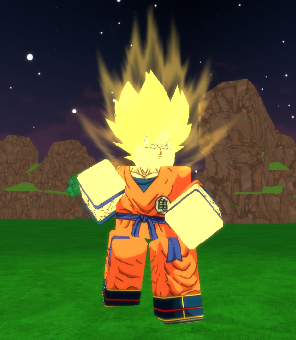 Son Goku (Super Saiyan) | Dragon Ball Rage Rebirth 2 Wiki | Fandom