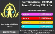 Zenkai Levels | Dragon Ball Rage Roblox Wiki | Fandom