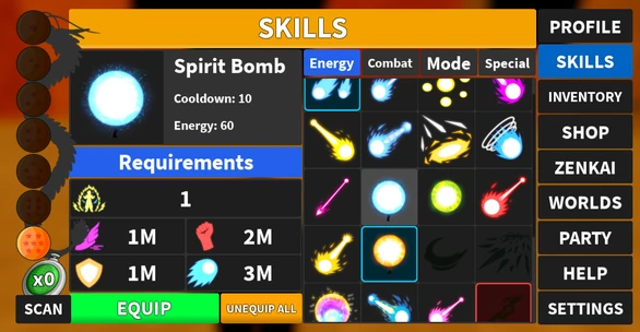 Techniques | Dragon Ball Rage Roblox Wiki | Fandom