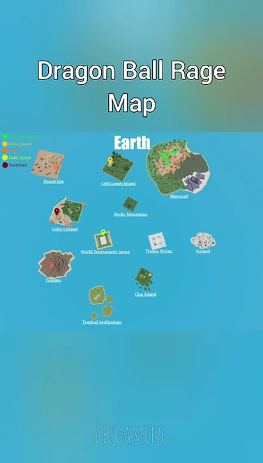 Earth Islands | Dragon Ball Rage Roblox Wiki | Fandom
