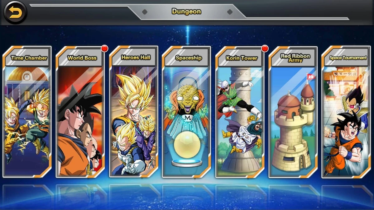 Dungeon | Dragon ball Saiyan Invasion Wiki | Fandom