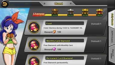 Quest | Dragon ball Saiyan Invasion Wiki | Fandom