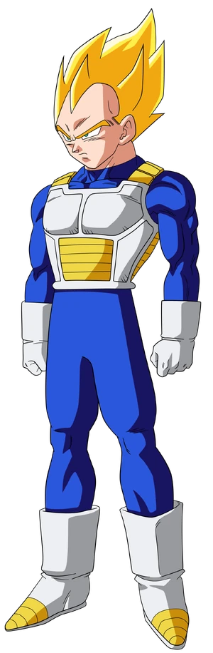 Vegeta All Super Saiyan Forms