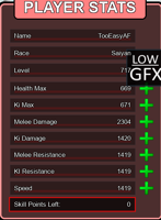 Player Stats | Dragon Ball Z: Final Stand Wiki | Fandom