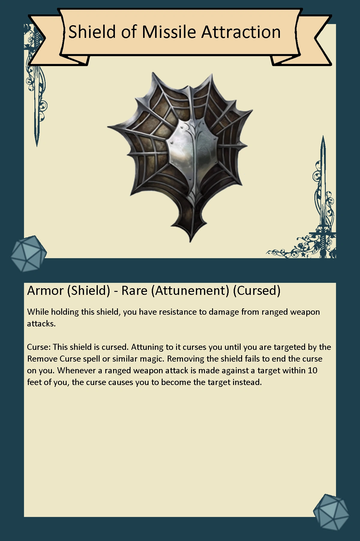Shield of Missile Attraction | Dragon Civil War Wiki | Fandom