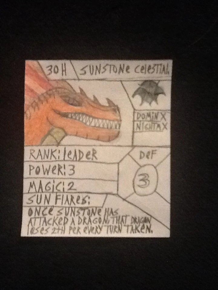 Sunstone Celestial (Card) | Dragon Domain Wikia | Fandom