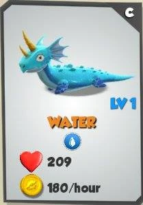 Water Element Dragons | DRAGON MANIA LegendS Wikia Wiki | Fandom