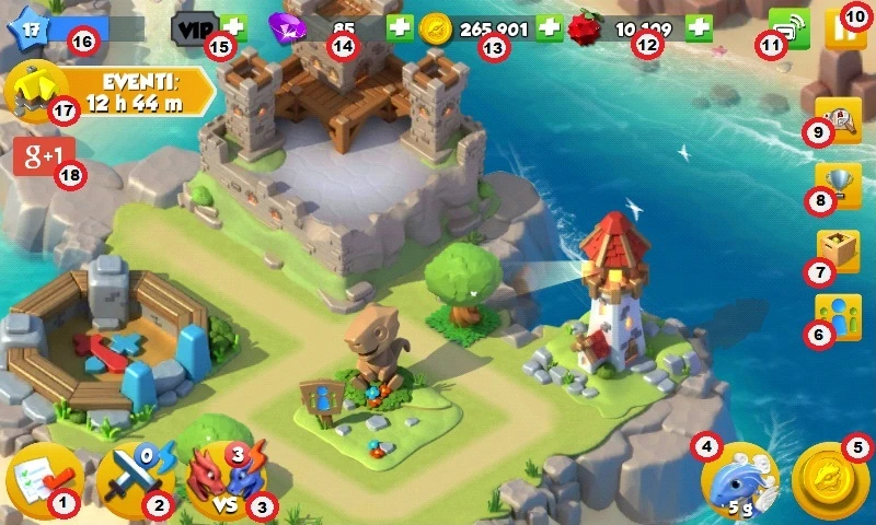 - Schermata Principale - | Dragon Mania Legends Wiki | Fandom