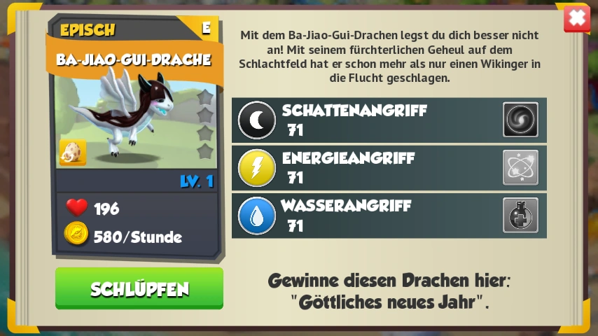 Ba-Jiao-Gui-Drache | Dragon Mania Legends Wiki | Fandom