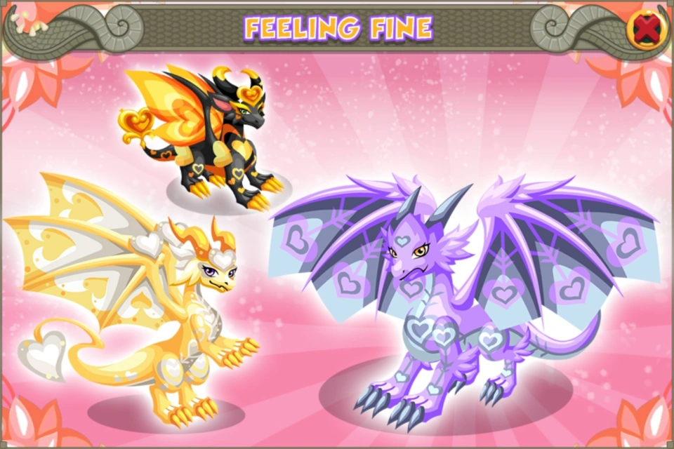Feeling Fine Dragon Tales Event | Dragon Story Wiki | Fandom