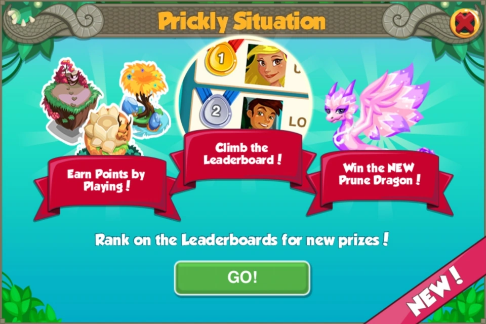 Prickly Situation Leaderboard Event | Dragon Story Wiki | Fandom