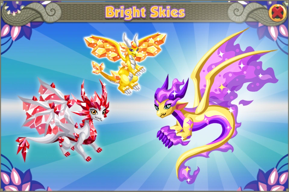 Bright Skies Dragon Tales Event | Dragon Story Wiki | Fandom