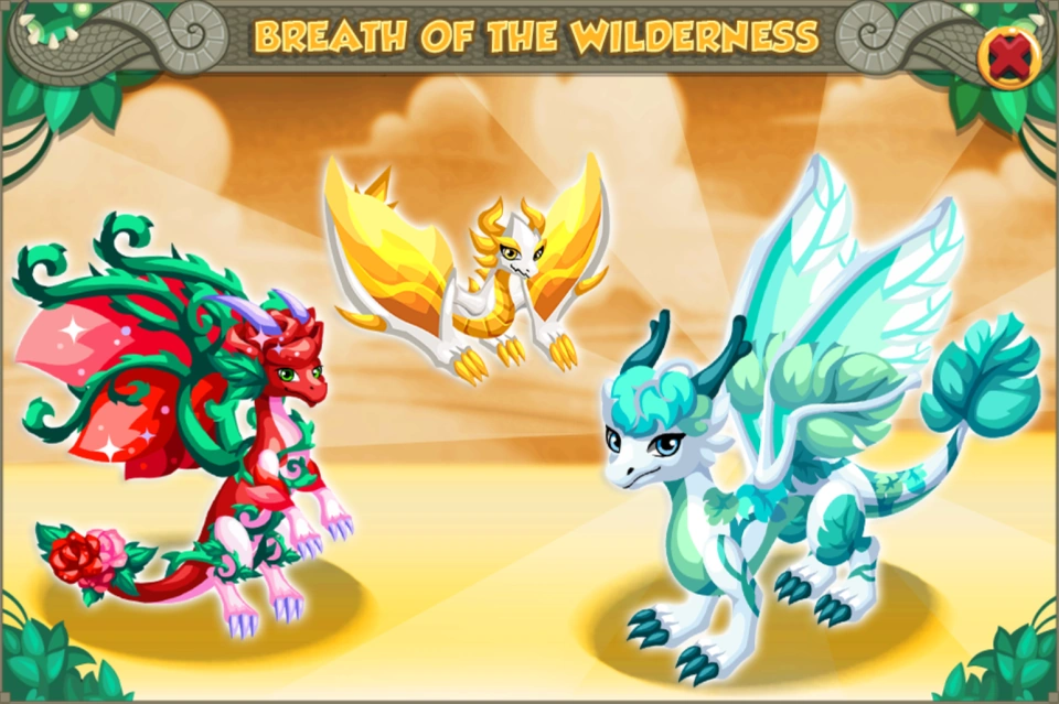 Breath of the Wilderness Dragon Tales Event | Dragon Story Wiki | Fandom