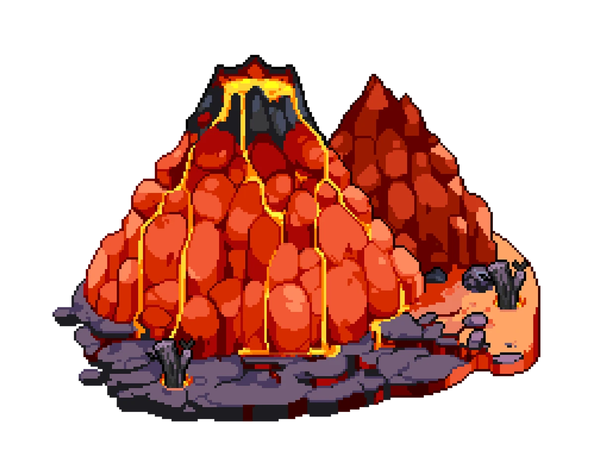 Mountain of Fire | Dragon Village Collection Wiki | Fandom