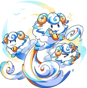 Fleecy Cloud Dragon | Dragon Village Collection Wiki | Fandom