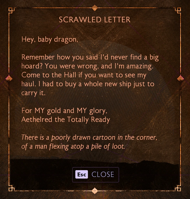 Note: Scrawled Letter | Dragon Age Wiki | Fandom