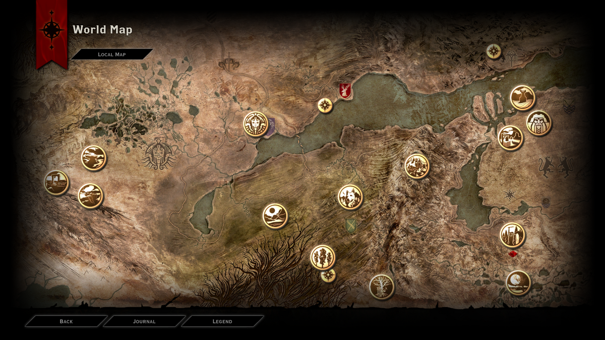World Map Dragon Age Inquisition Dragon Age Wiki Fandom