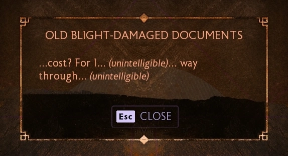 Note: Old Blight-Damaged Documents | Dragon Age Wiki | Fandom