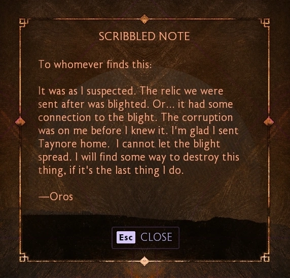 Note: Scribbled Note (Shoreside Courtyard) | Dragon Age Wiki | Fandom