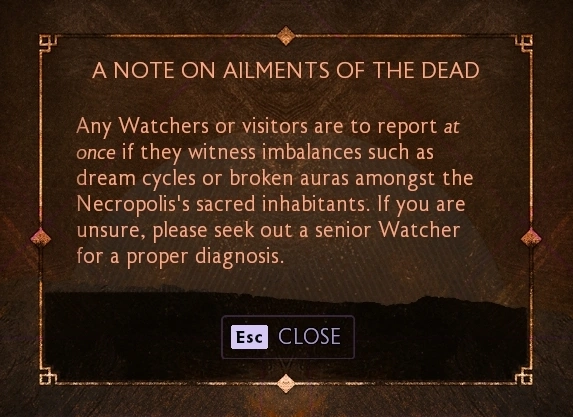 Note: A Note on Ailments of the Dead | Dragon Age Wiki | Fandom