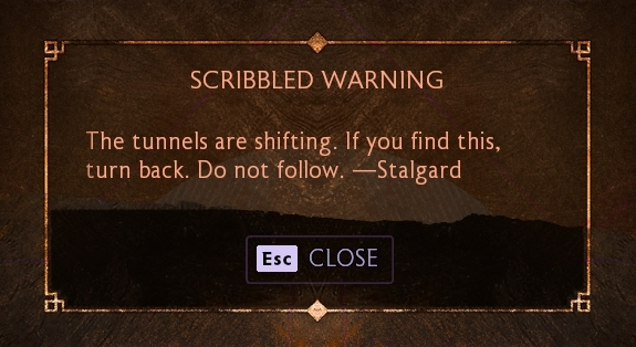 Note Scribbled Warning Dragon Age Wiki Fandom