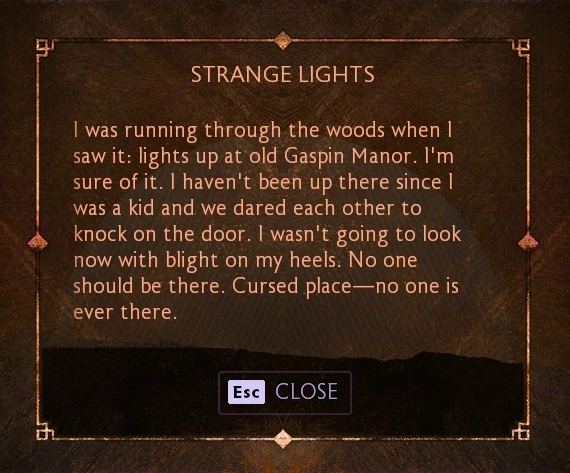 Note: Strange Lights | Dragon Age Wiki | Fandom